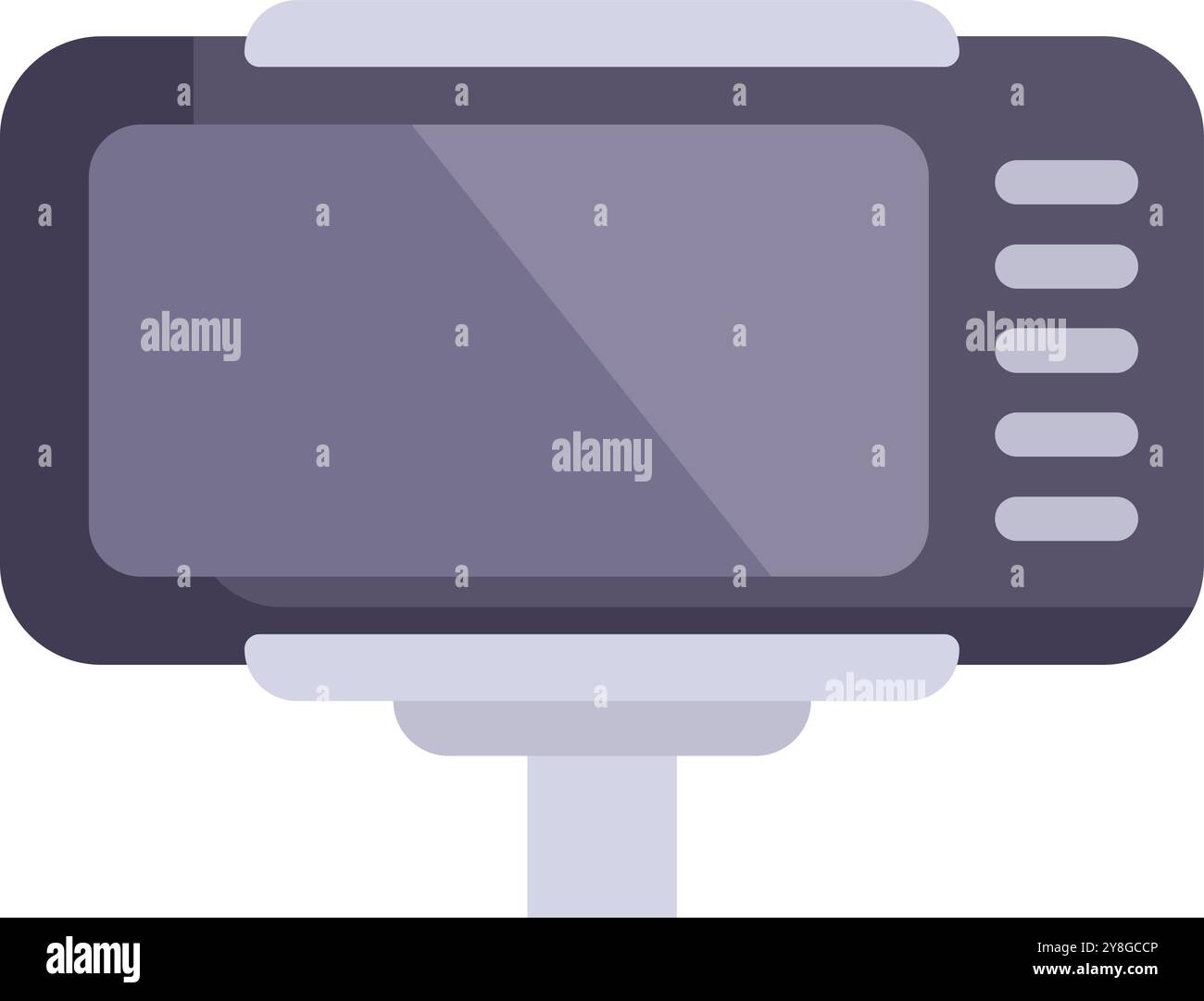 Car dashboard camera recording road traffic, ensuring safety and ...