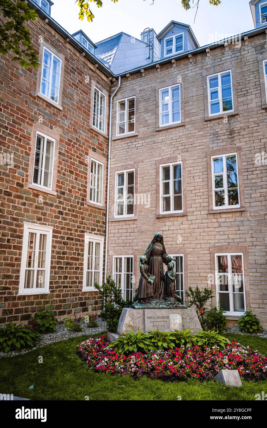 Quebec City landmarks, Canada Stock Photo - Alamy