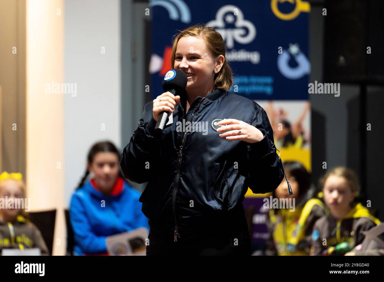 European Space Agency Astronaut Dr Meganne Christian as she joins The ...