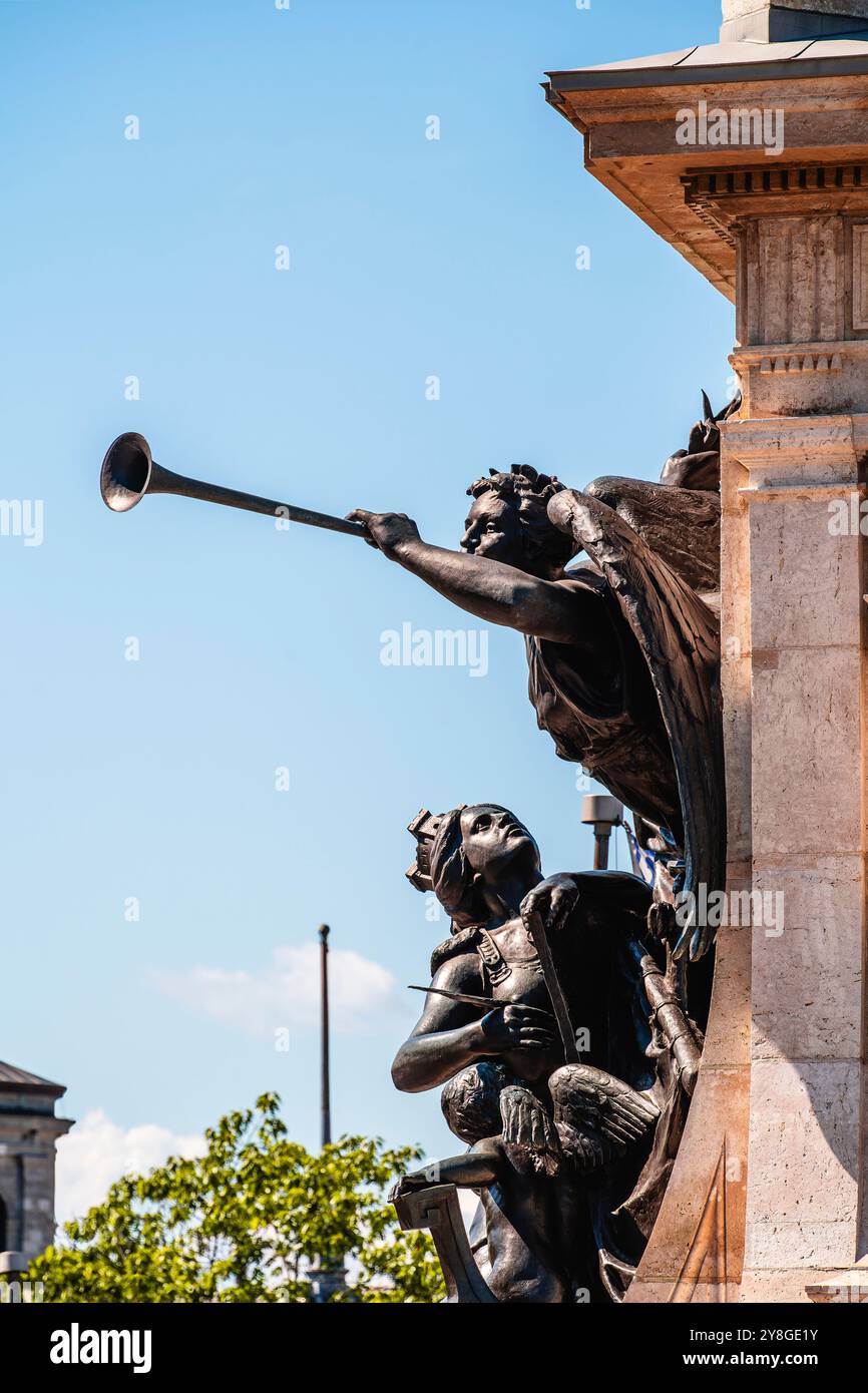 Quebec City landmarks, Canada Stock Photo - Alamy