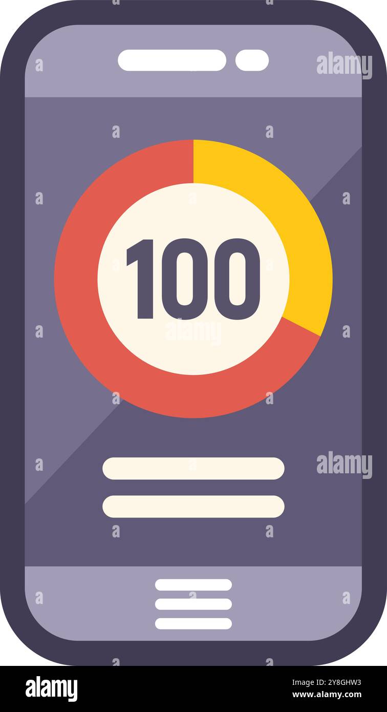 100 percent pie chart circle hi-res stock photography and images - Alamy
