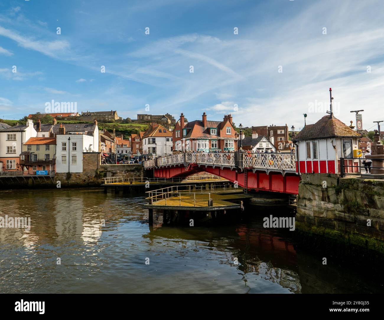 Bridge over the River Esk, Whitby Stock Photo - Alamy