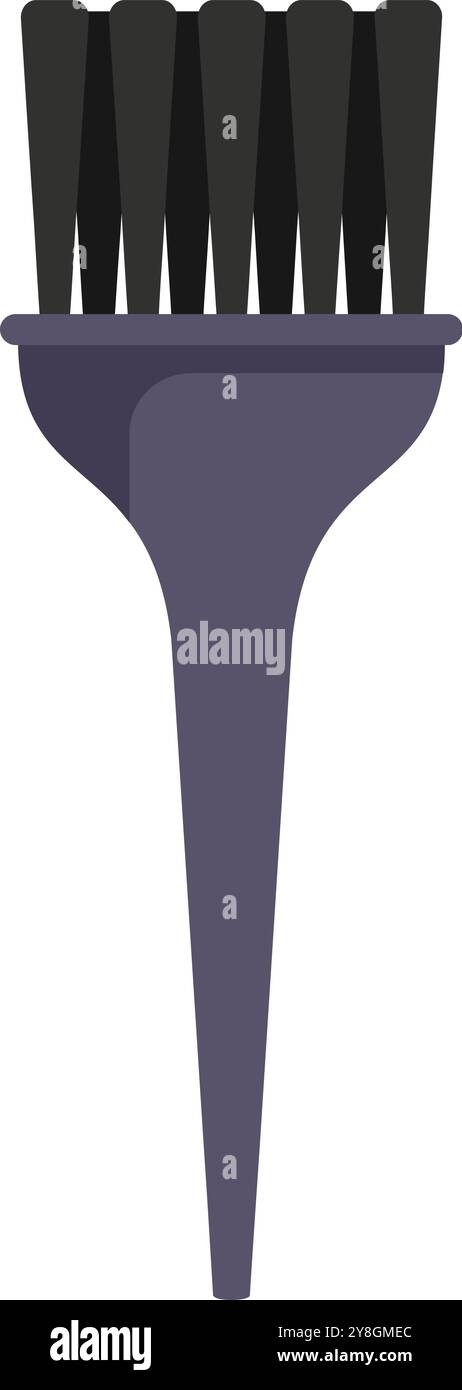 This hair dye brush is perfect for evenly distributing hair dye Stock ...
