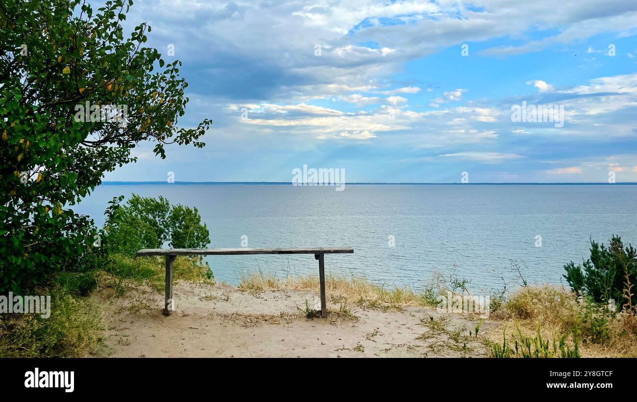 Reservoir in ukraine simple landscape hi-res stock photography and ...
