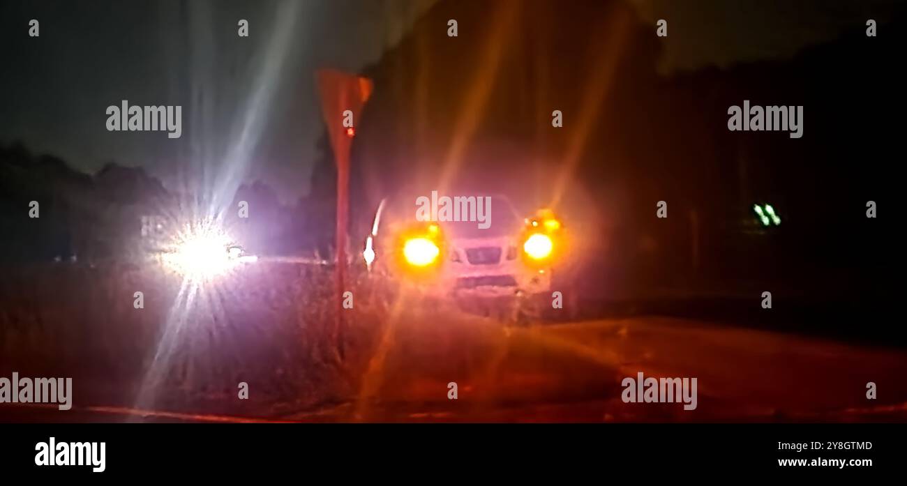 Nighttime roadside hi-res stock photography and images - Alamy