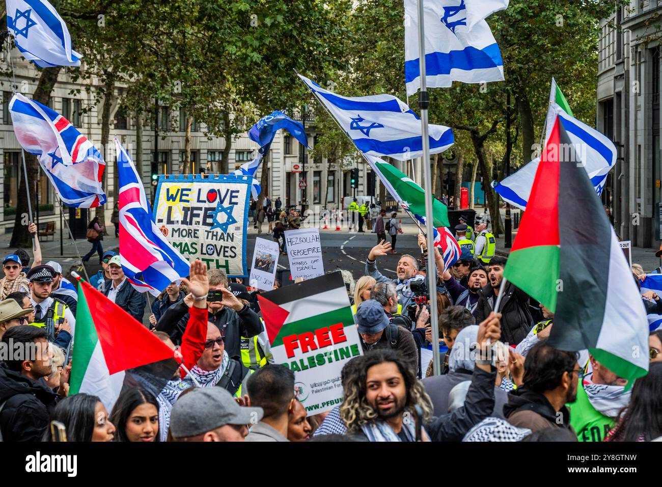 Hands off lebanon banner hi-res stock photography and images - Alamy