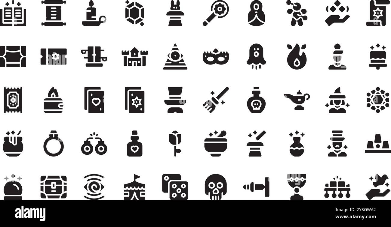 Magic icons High-Quality Vector Icons Collection with Editable Stroke ...