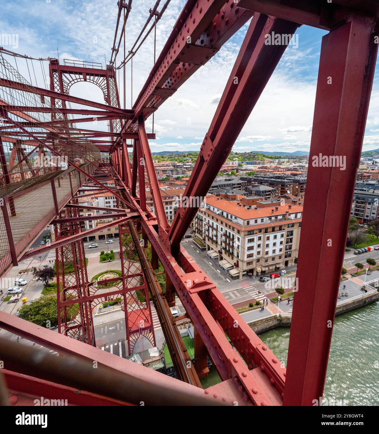 Magnificent steel architecture at the top of the UNESCO world heritage ...