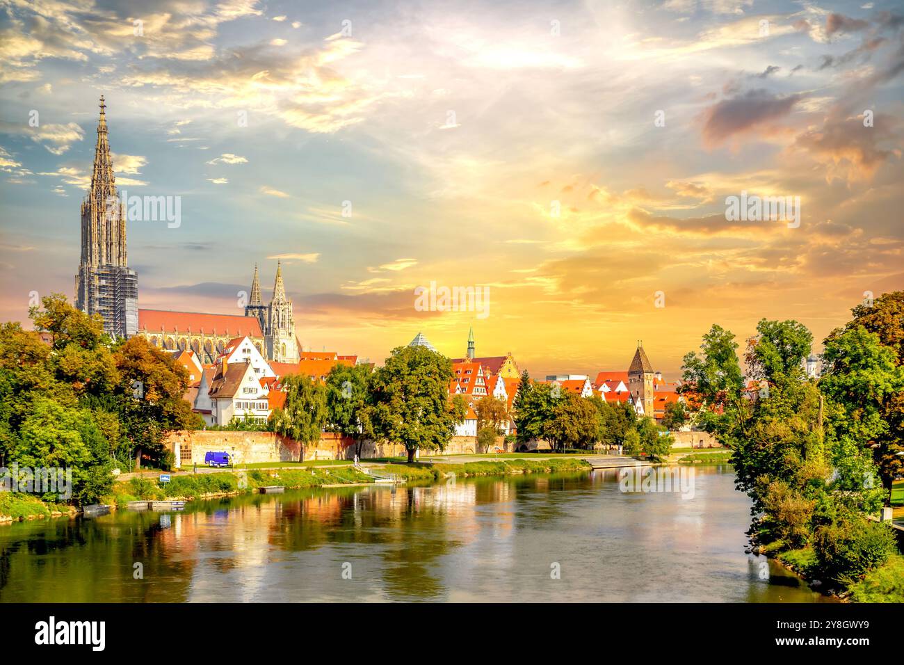 City wall of ulm hi-res stock photography and images - Alamy