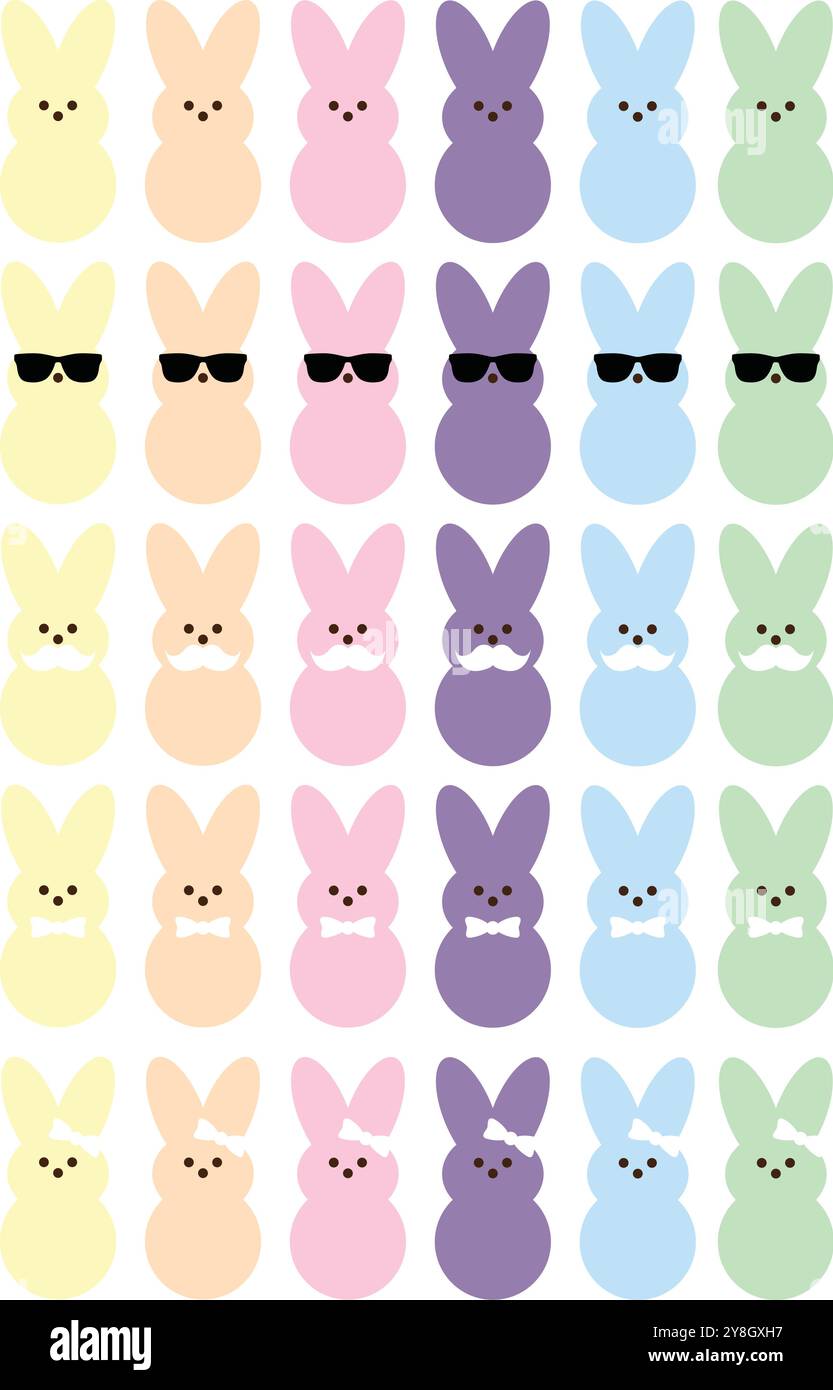 Peeps marshmallow Stock Vector Images - Alamy
