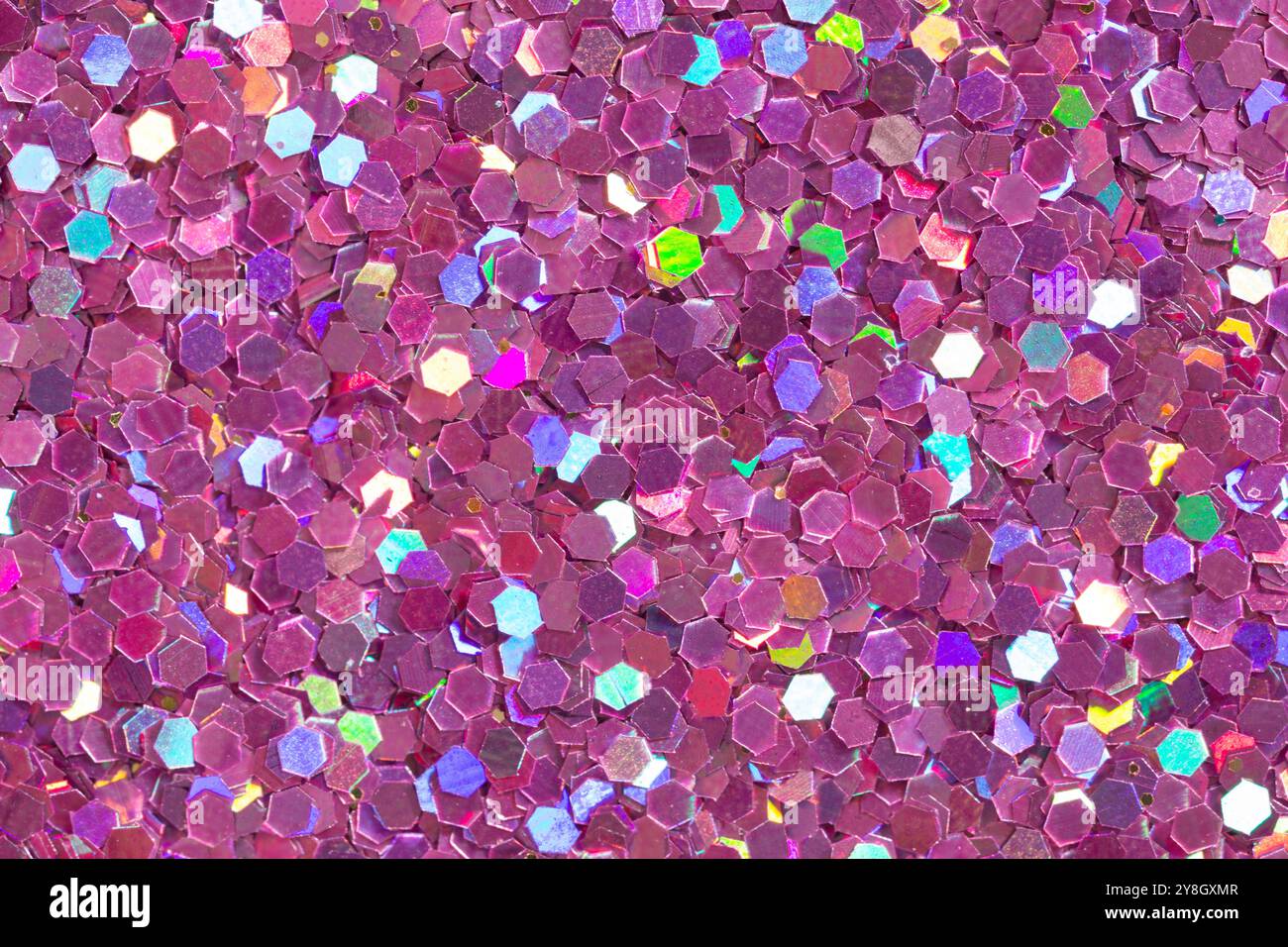 Light violet background with brightness on confetti. High resolution ...