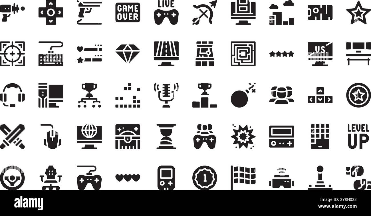 Gaming icons High-Quality Vector Icons Collection with Editable Stroke ...