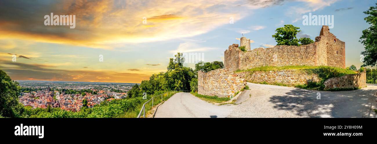 Old city of Weinheim, Germany Stock Photo - Alamy