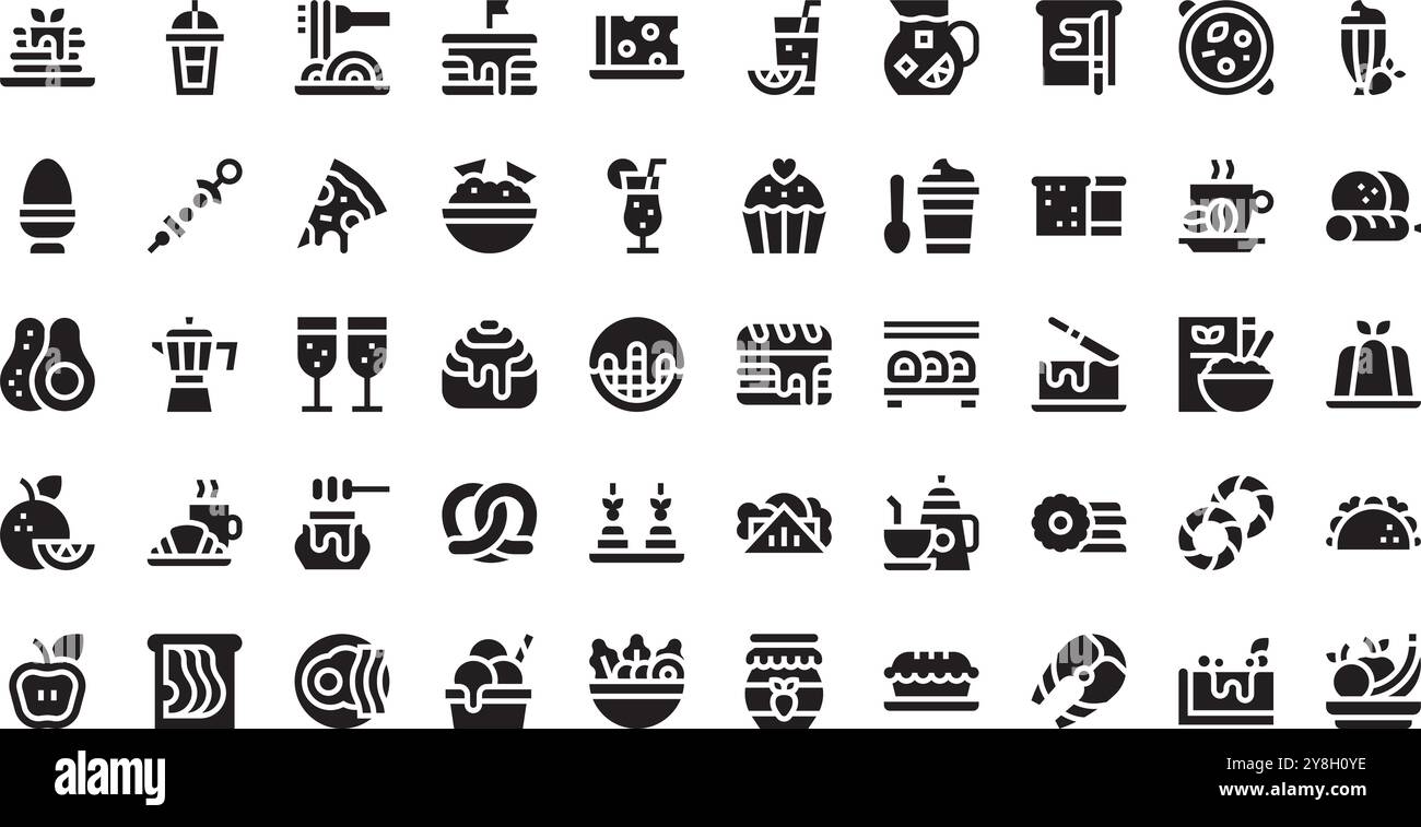 Brunch icons High-Quality Vector Icons Collection with Editable Stroke ...