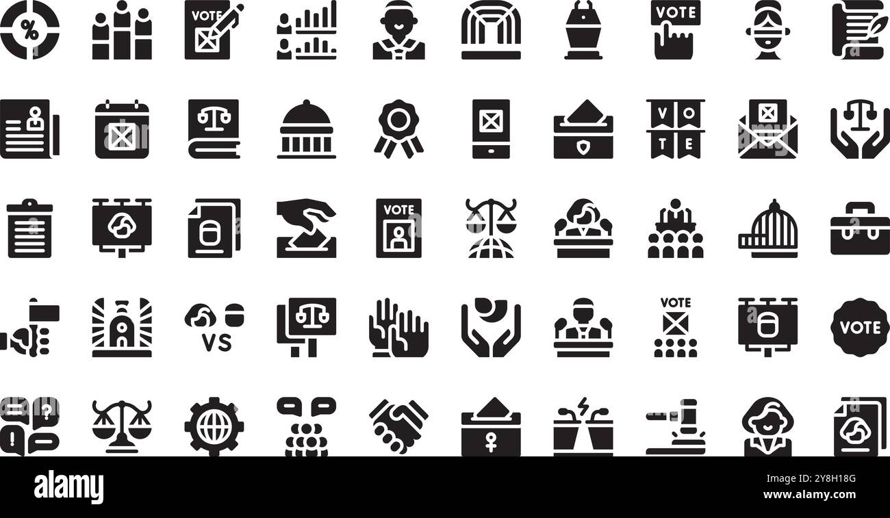 Democracy icons High-Quality Vector Icons Collection with Editable ...
