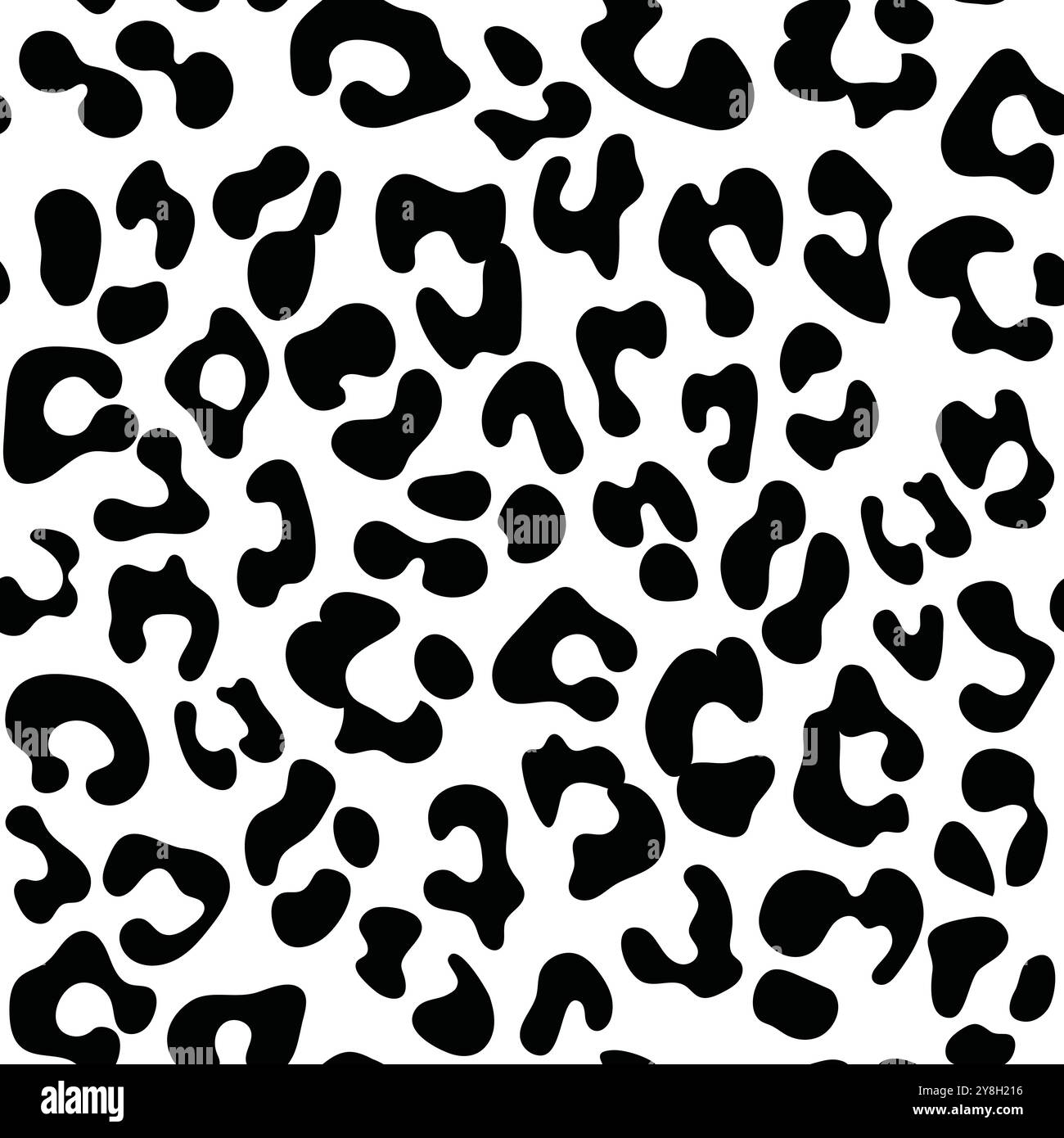 Leopard Cheetah Print Pattern Repeatable Seamless. A seamless leopard ...