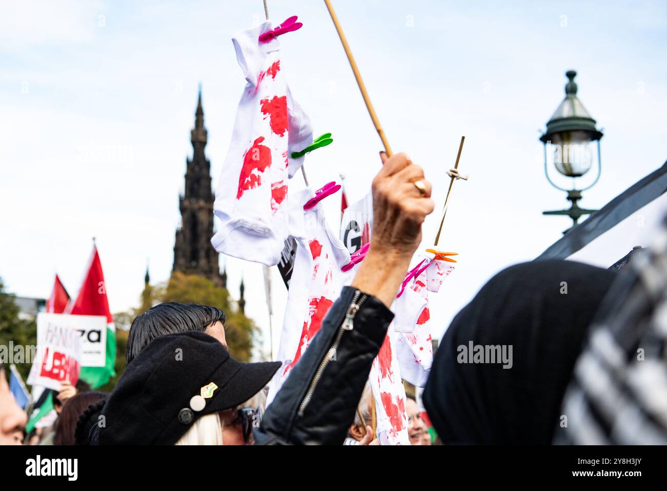 A silent “funeral procession” march held in Edinburgh to commemorate ...