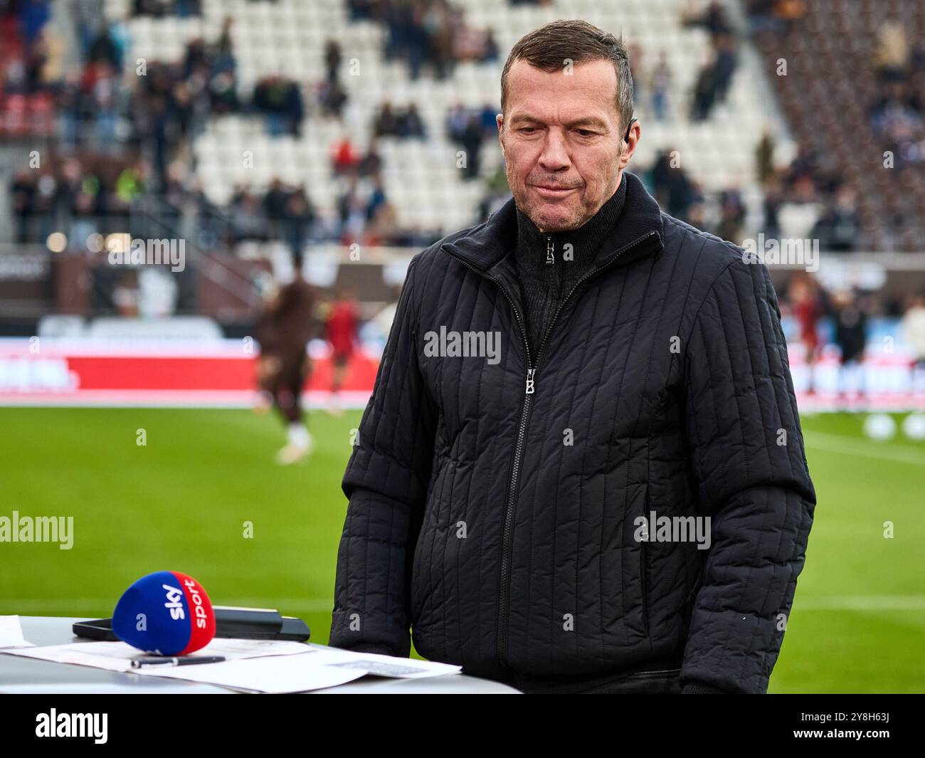 Lothar Matthaeus zu Gast am Millerntor und im Sky Interview. GER, FC St ...