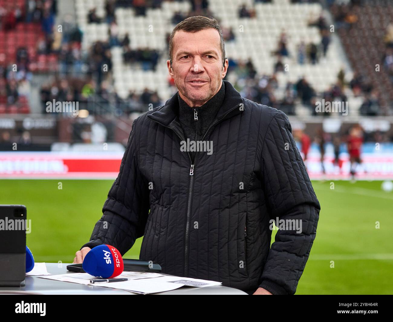 Lothar Matthaeus zu Gast am Millerntor und im Sky Interview. GER, FC St ...