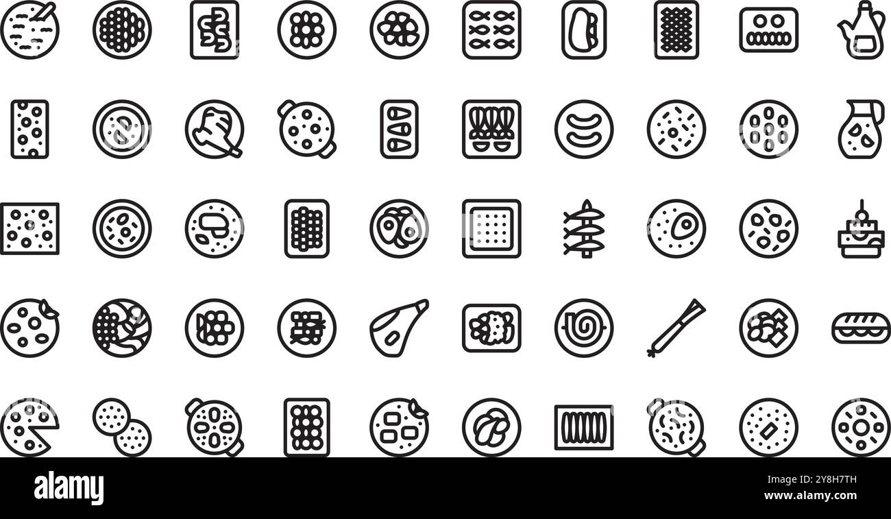 Spanish food icons High-Quality Vector Icons Collection with Editable ...