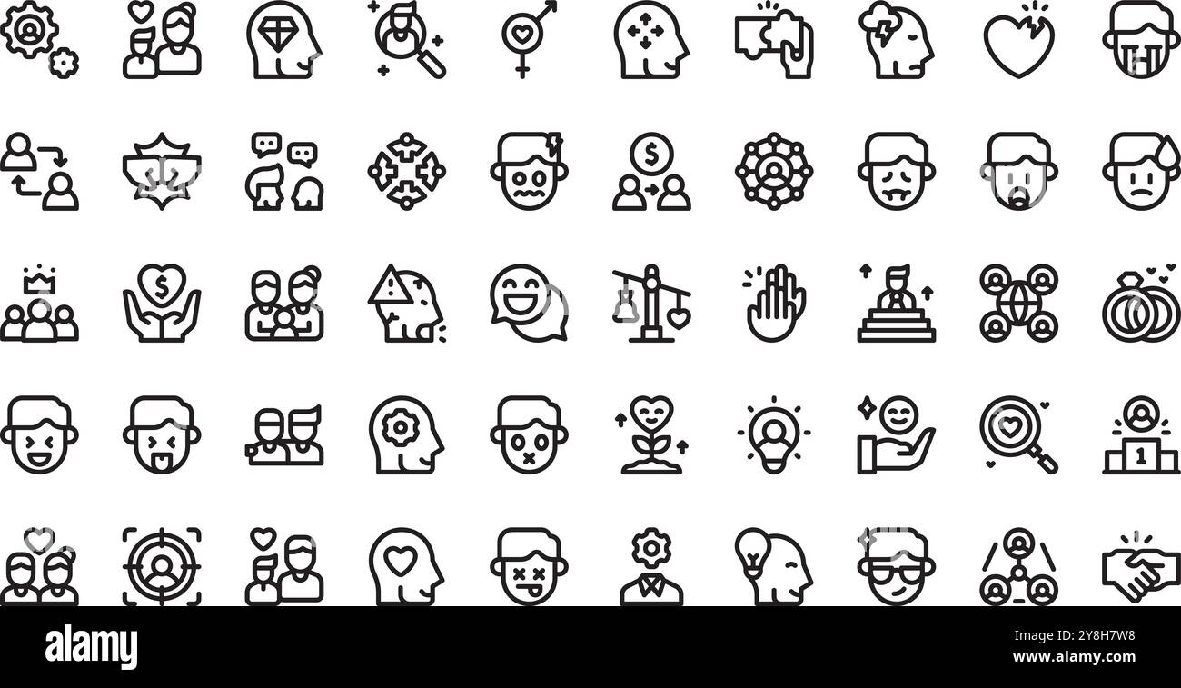 Human relations icons High-Quality Vector Icons Collection with ...