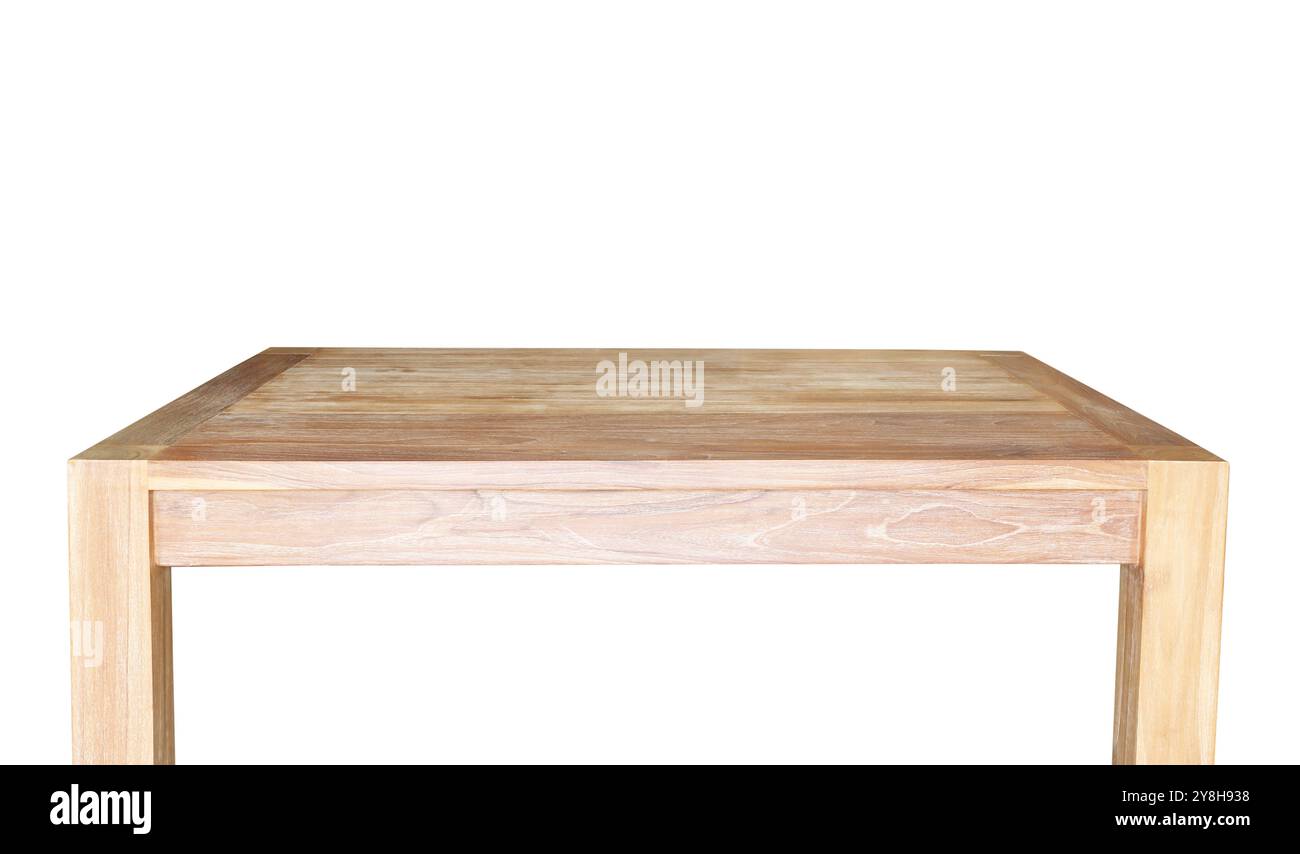 Natural wood deck Cut Out Stock Images & Pictures - Alamy