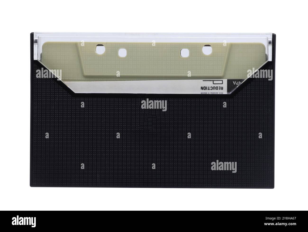 Audio cassette tape in recorder Cut Out Stock Images & Pictures - Alamy