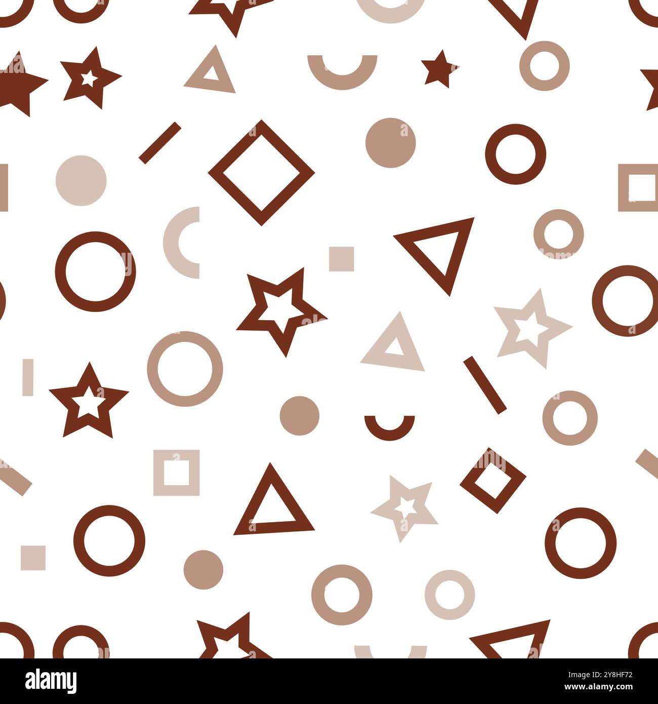 This image features a seamless pattern of geometric shapes including ...