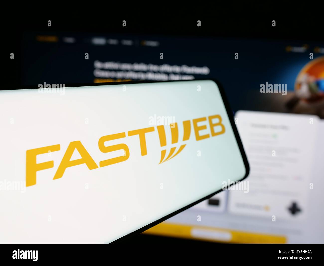 Fastweb logo hi-res stock photography and images - Alamy