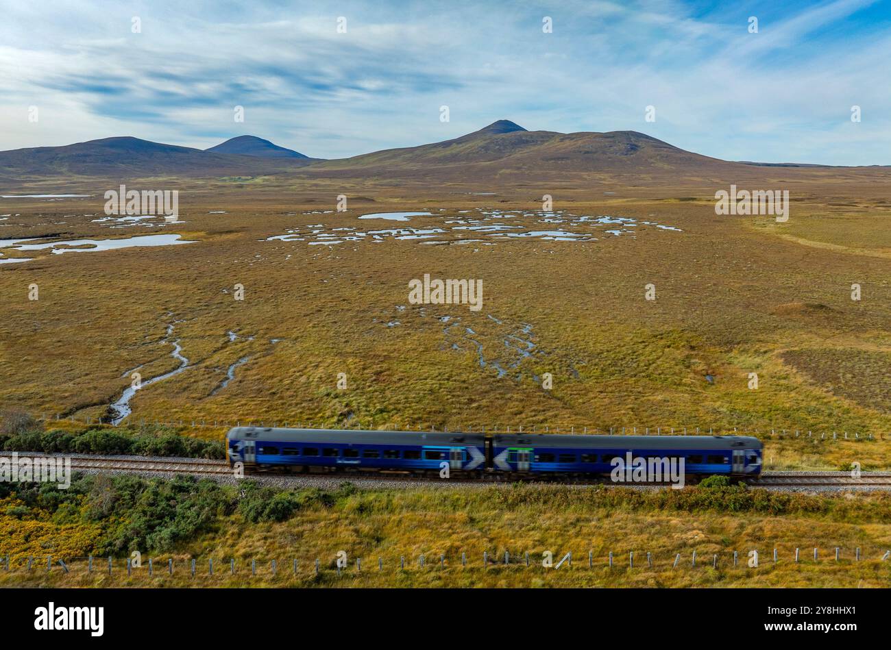 Sutherland scotland train hi-res stock photography and images - Alamy