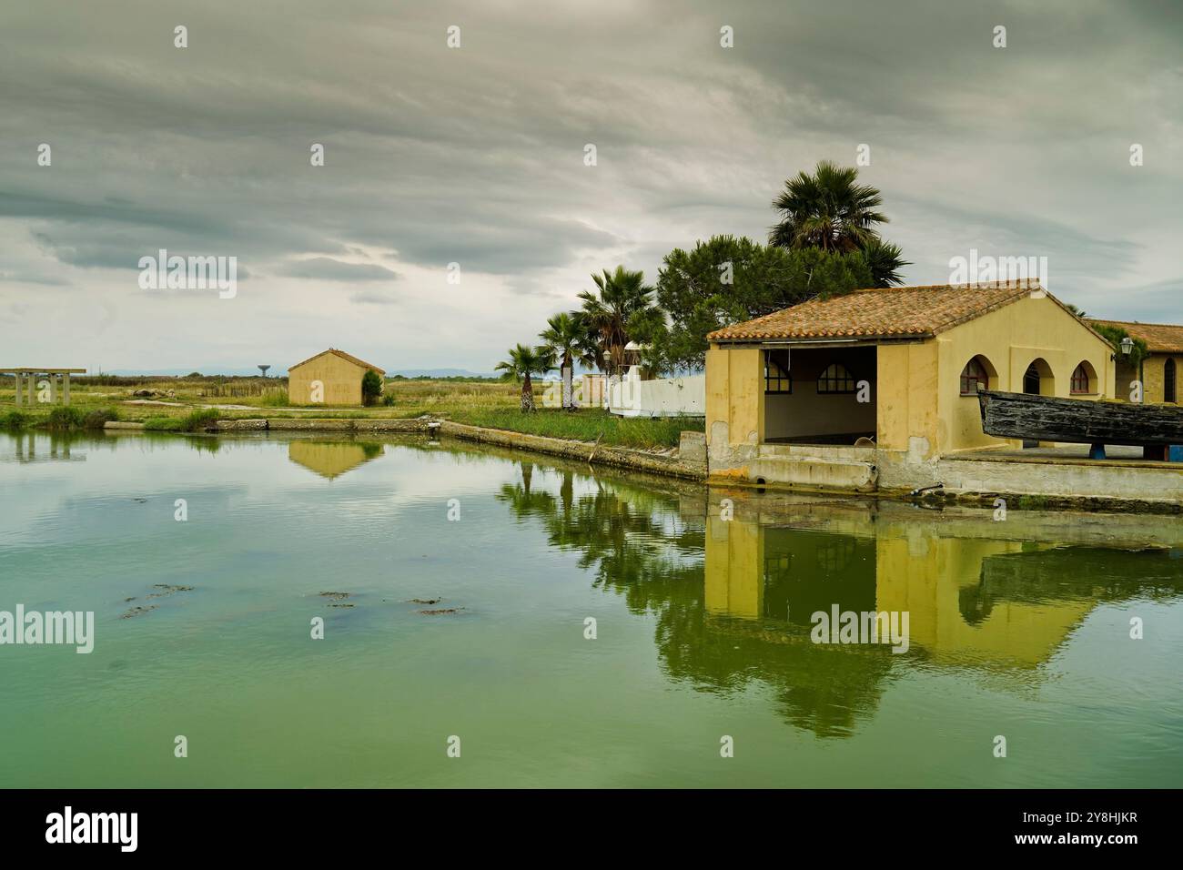 The historic fish farm of Sa Pischera 'e Mar 'e Pontis, Cabras ...