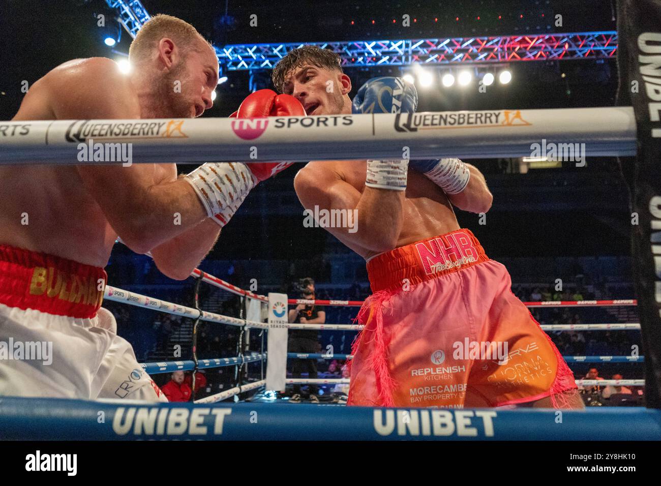 Liverpool, UK. 5th Oct 2024. Nick Ball vs Ronny Rios - Saturday 5th ...