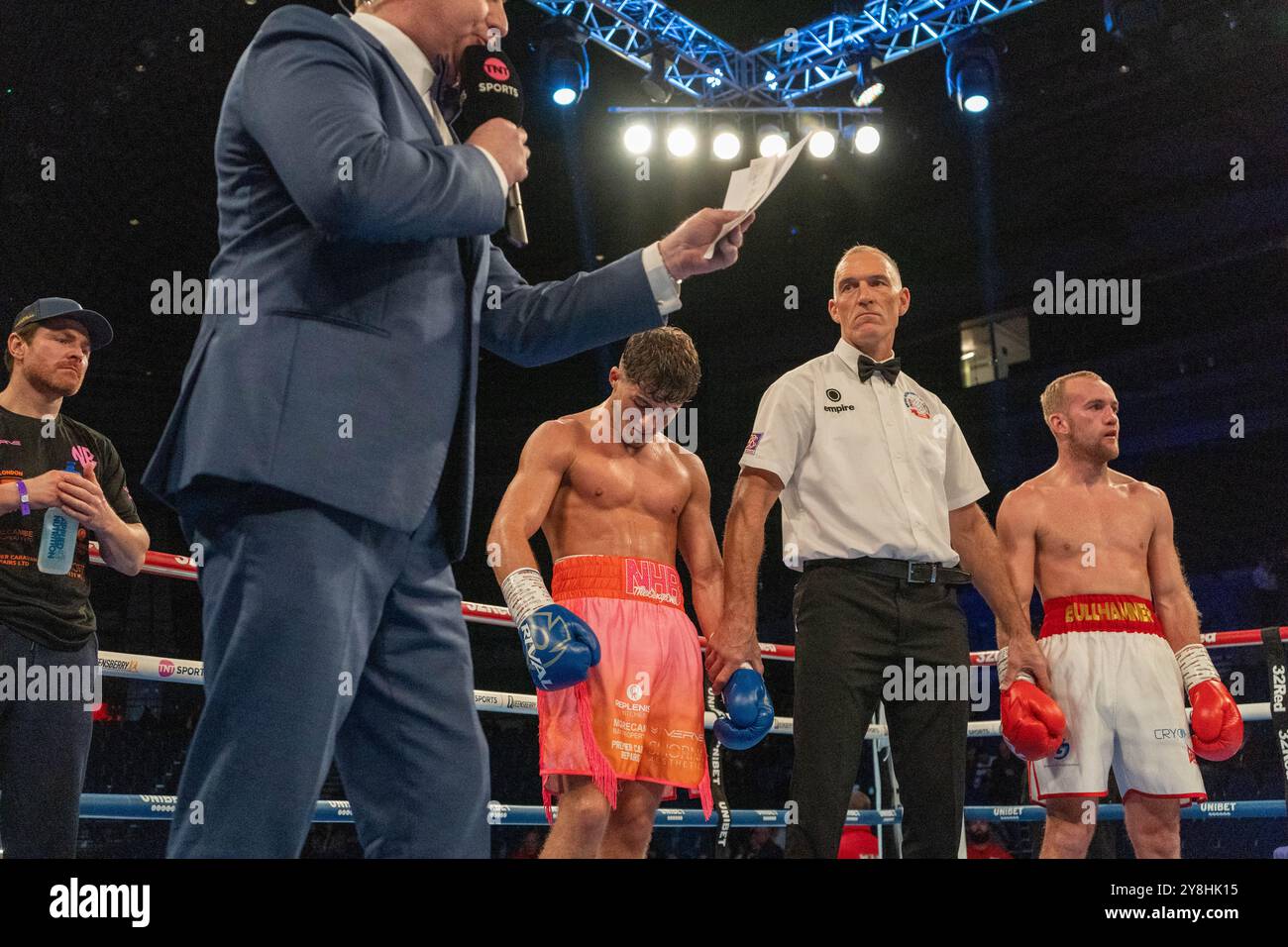 Liverpool, UK. 5th Oct 2024. Nick Ball vs Ronny Rios - Saturday 5th ...