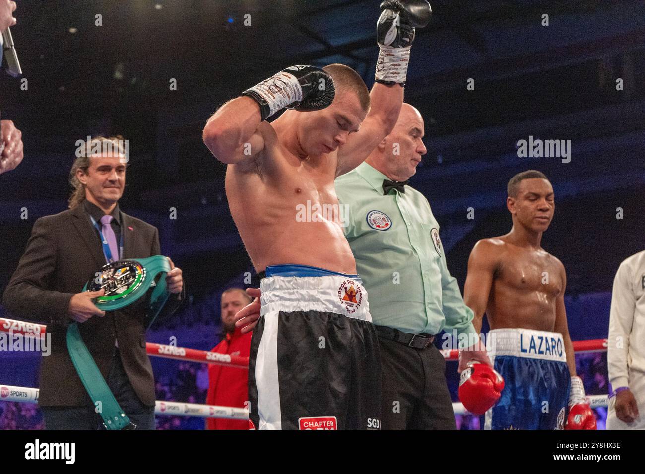 Liverpool, UK. 5th Oct 2024. Andrew Cain Becomes New WBC INTERNATIONAL ...