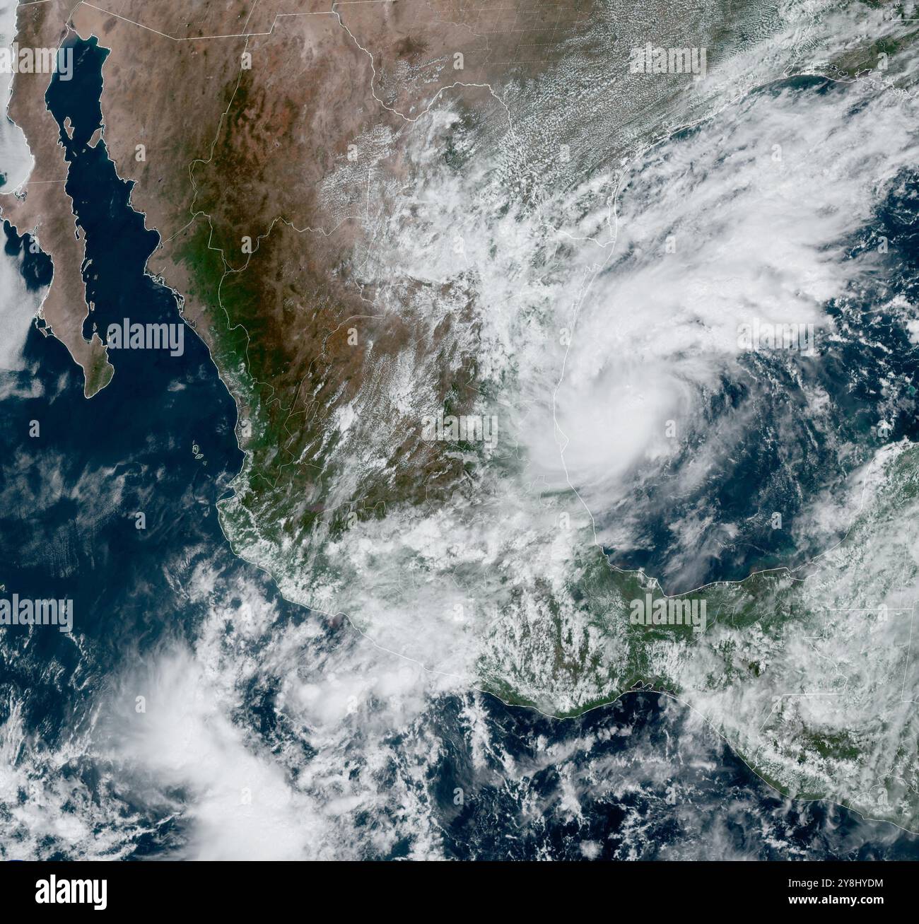 October 5, 2024, Gulf of Mexico, USA: Tropical Storm Milton formed in ...