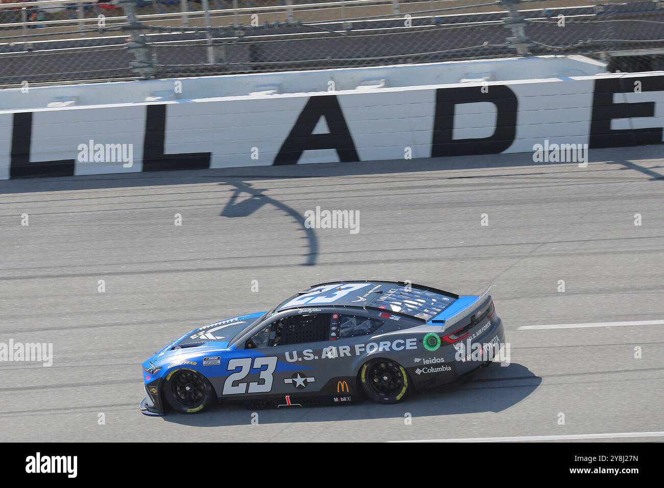 TALLADEGA, AL - OCTOBER 05: Bubba Wallace (#23 23XI Racing U.S. Air Force Toyota) during ...