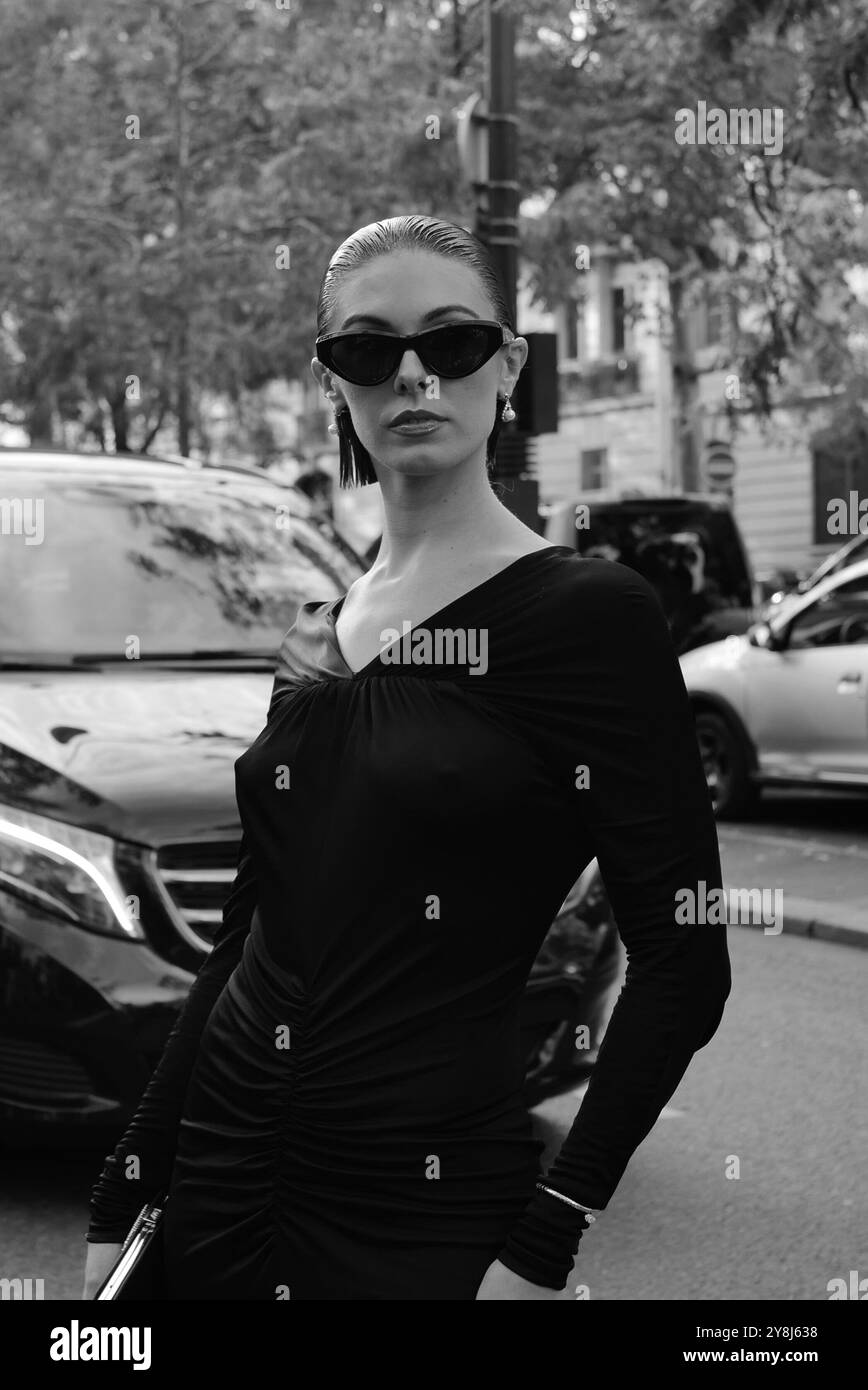 Carmella Rose at the Atlein show for Paris Fashion Week SS25 Stock ...
