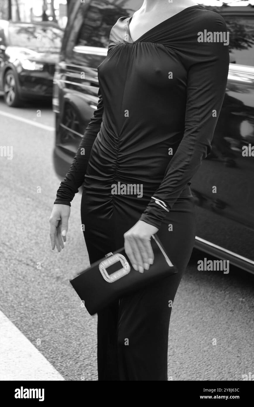Carmella Rose at the Atlein show for Paris Fashion Week SS25 Stock ...