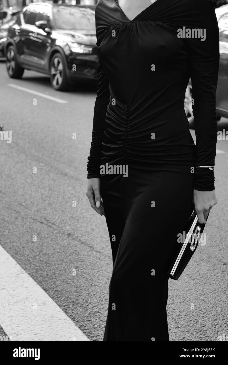 Carmella Rose at the Atlein show for Paris Fashion Week SS25 Stock ...