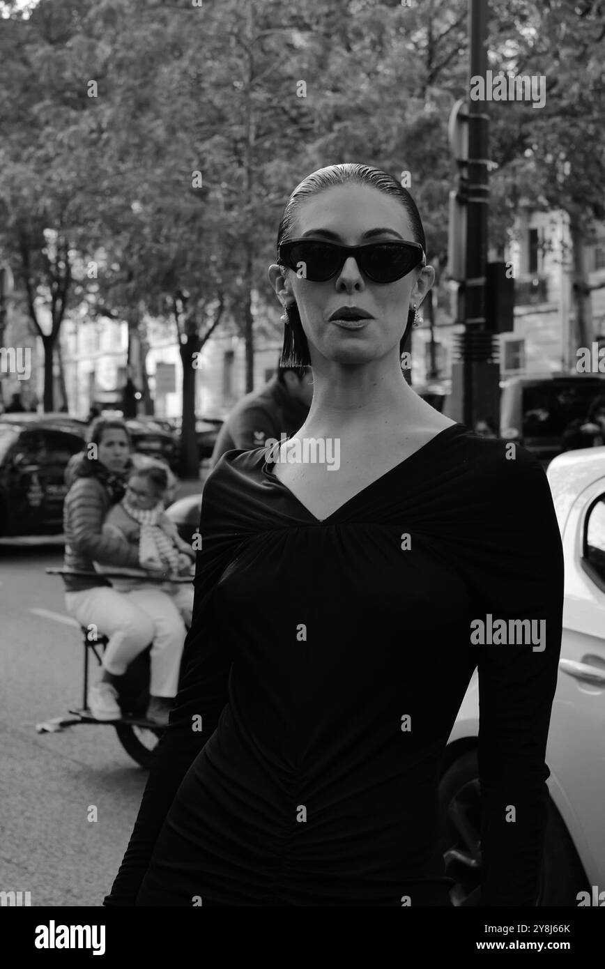 Carmella Rose at the Atlein show for Paris Fashion Week SS25 Stock ...