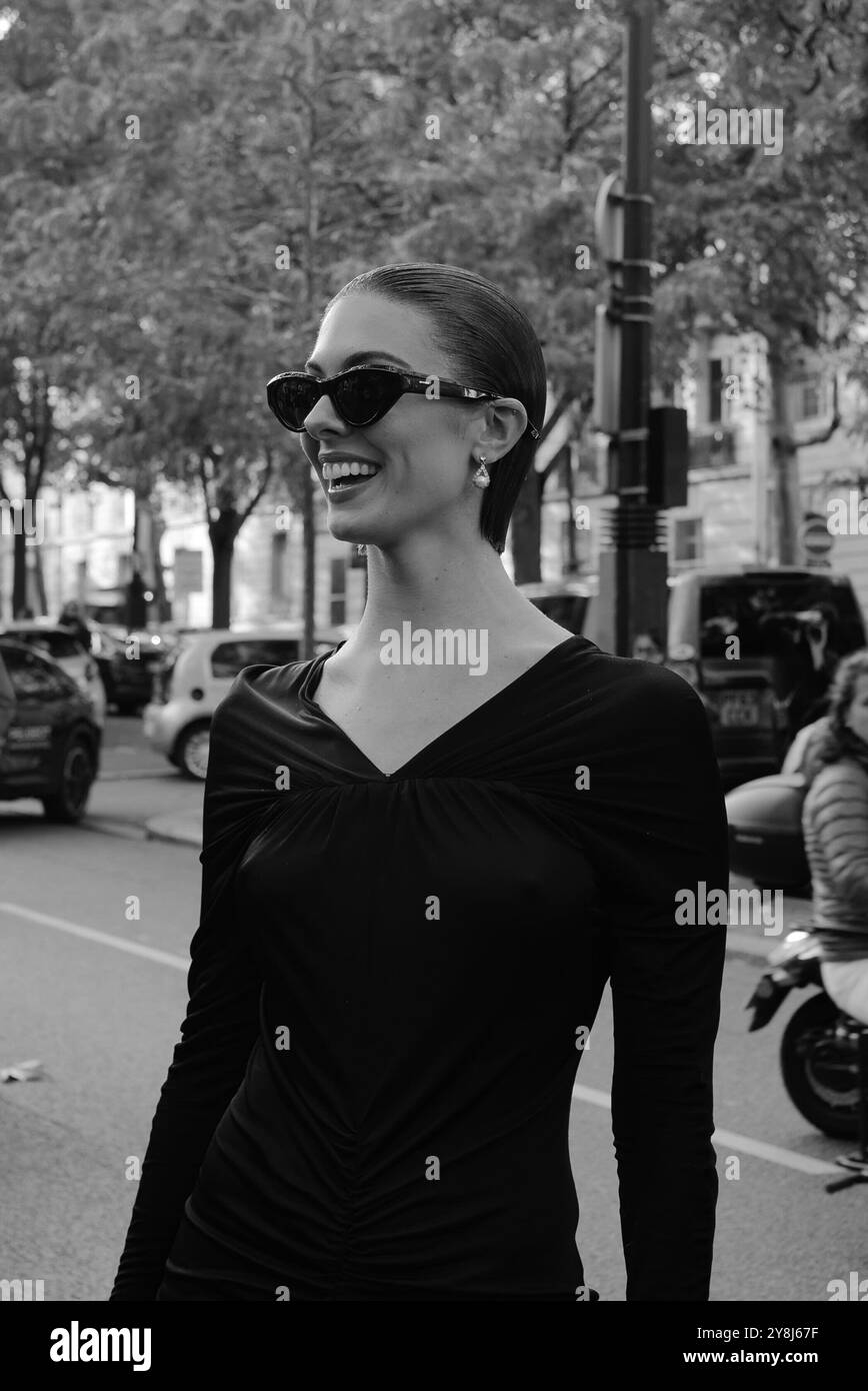Carmella Rose at the Atlein show for Paris Fashion Week SS25 Stock ...