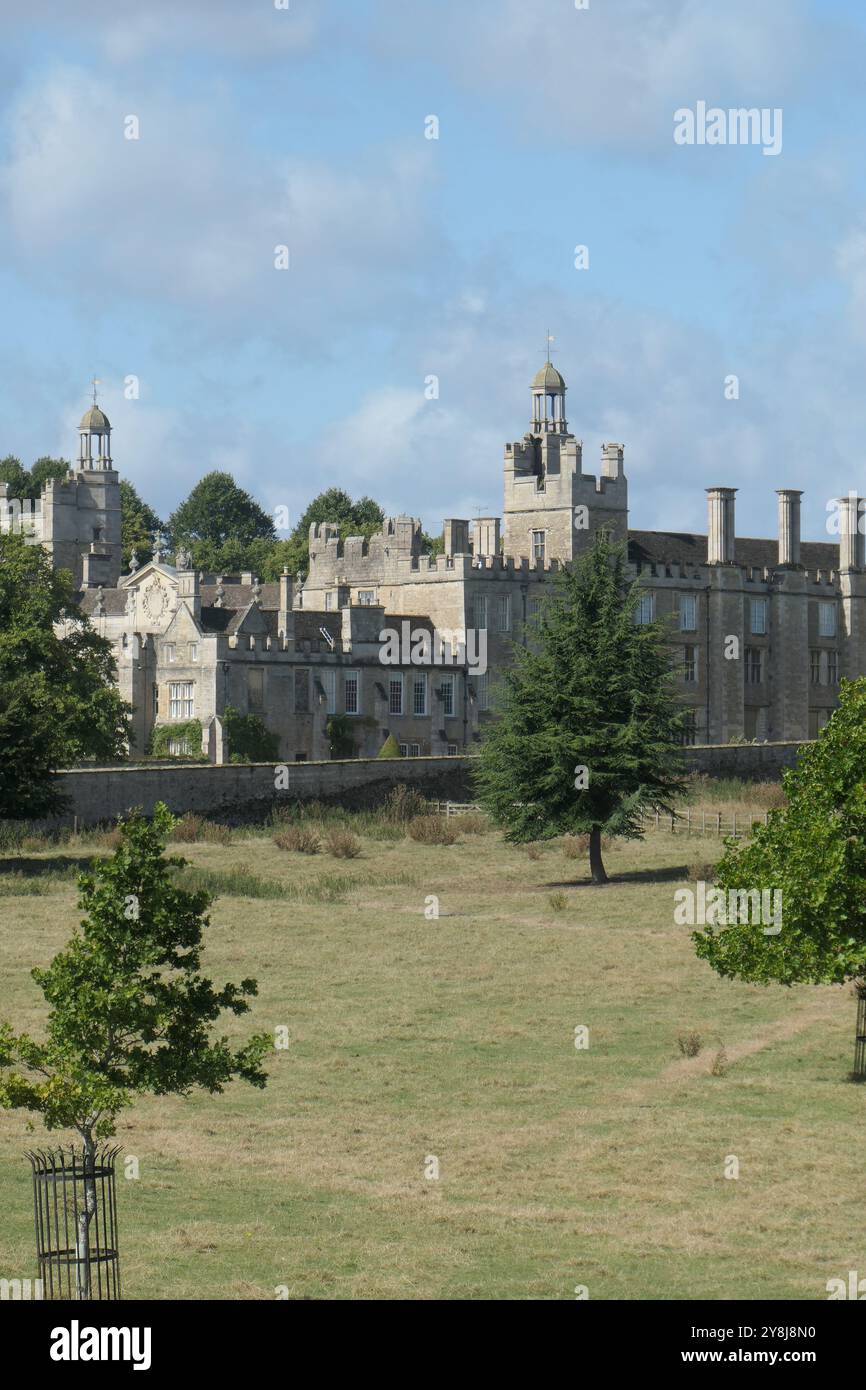 Drayton House Lowick Northamptonshire England Stately home old style ...