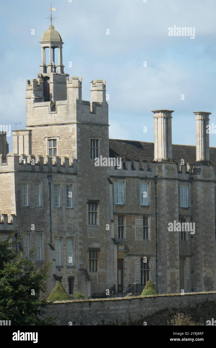 Drayton House Lowick Northamptonshire England Stately home old style ...