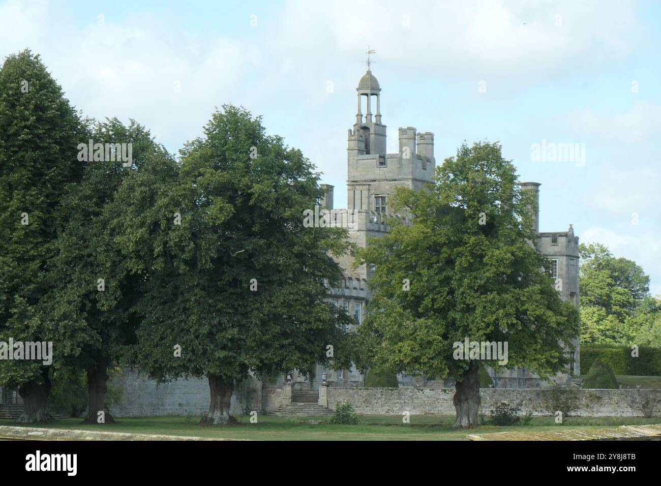 Drayton House Lowick Northamptonshire England Stately home old style ...