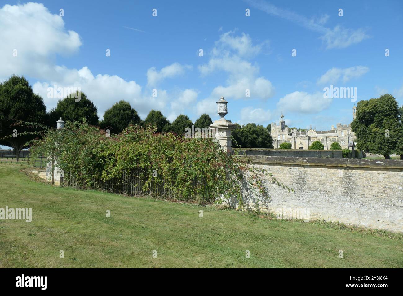 Drayton House Lowick Northamptonshire England Stately home old style ...