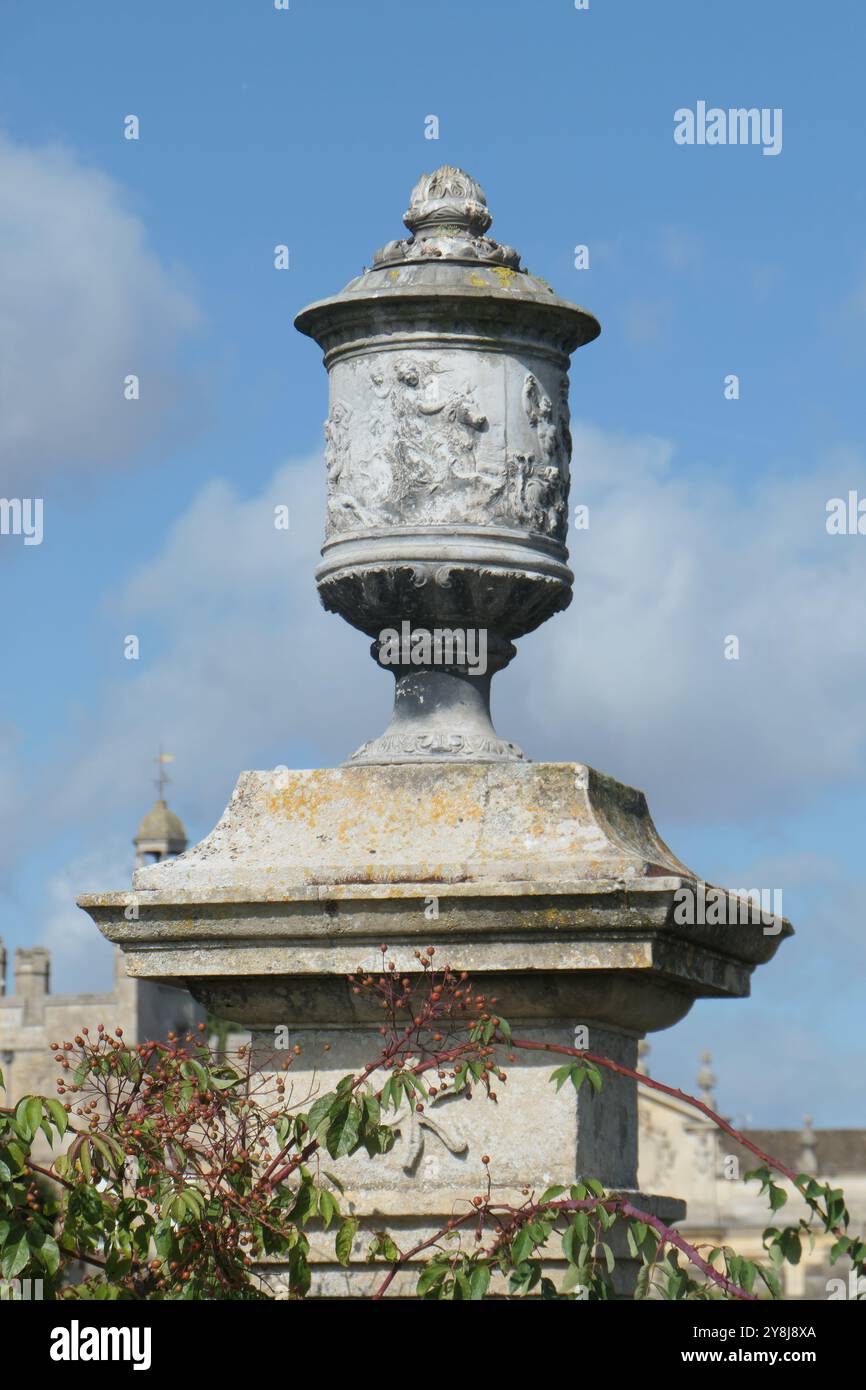 Drayton House Lowick Northamptonshire England Stately home old style ...