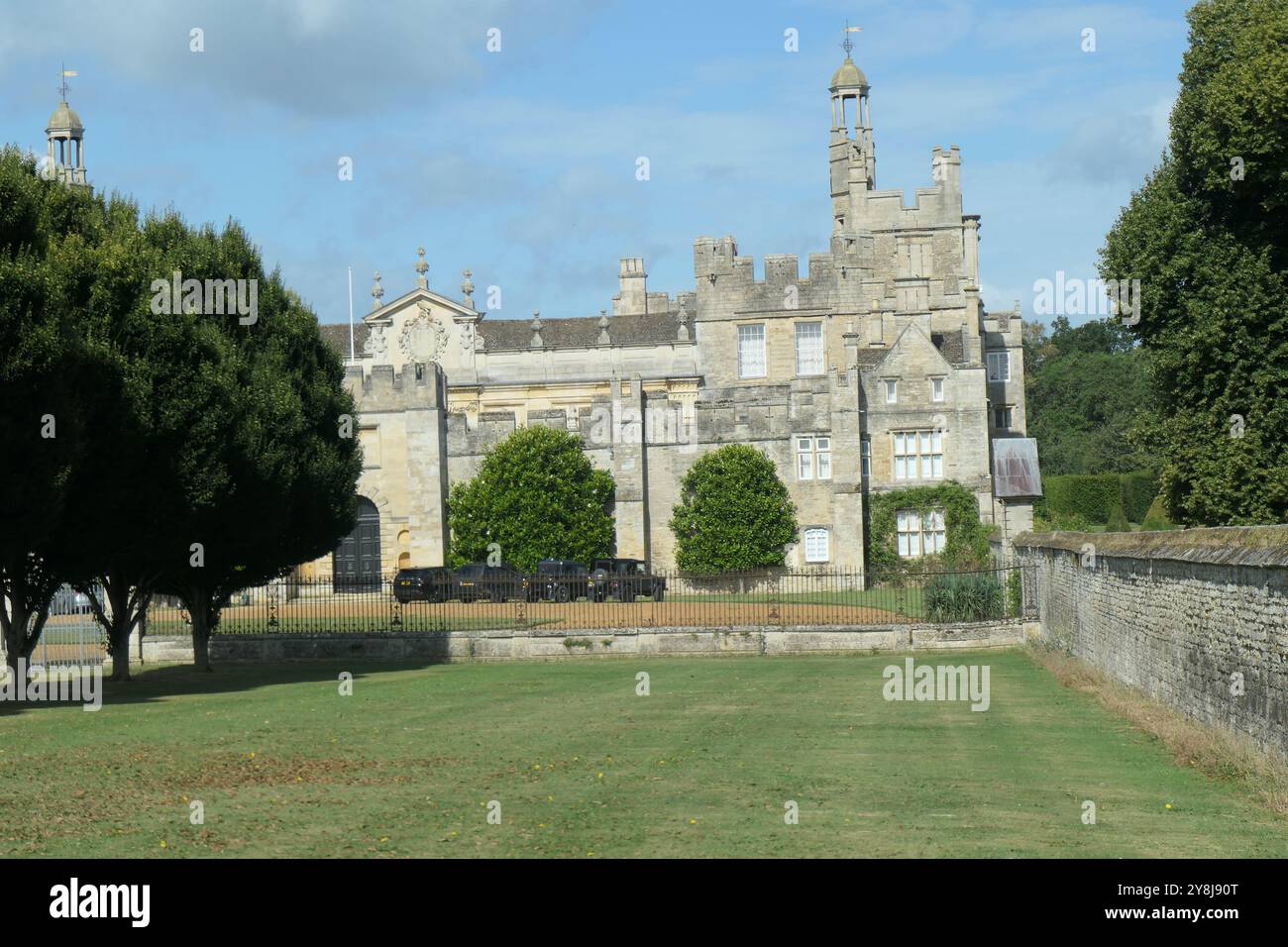 Drayton House Lowick Northamptonshire England Stately home old style ...