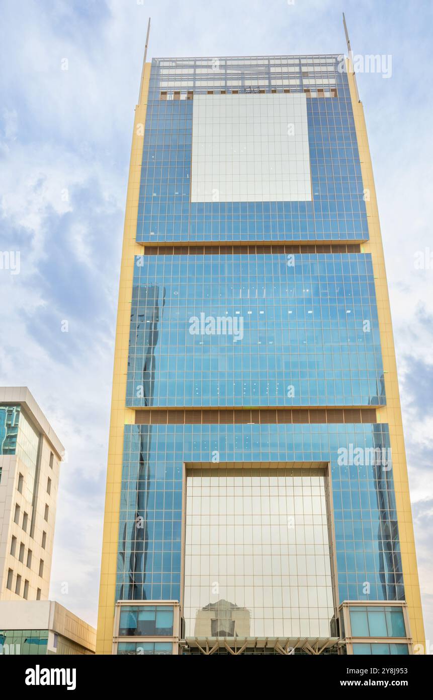 Modern buildings in the Al Olaya downtownt district, Al Riyadh, Saudi ...