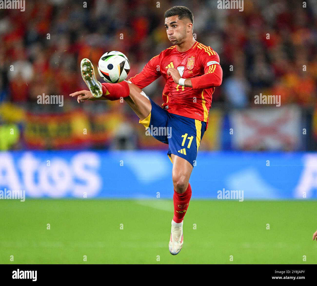 EM 2024: Spanien - Italien am 20.06.2024 in der Veltins Arena in ...