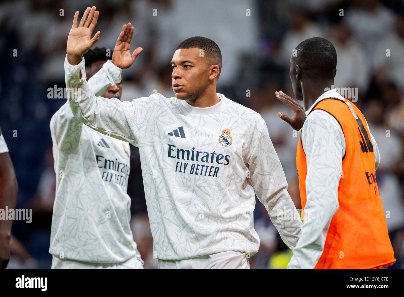 Madrid, Madrid, Spain. 5th Oct, 2024. Kylian Mbappe of Real Madrid CF ...